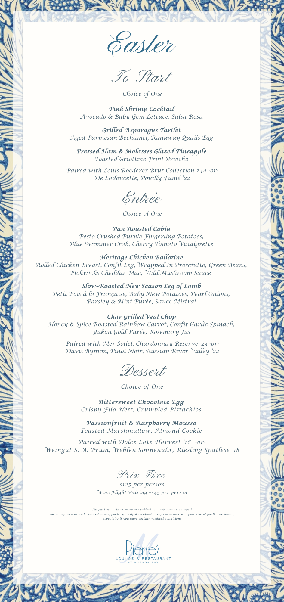 Pierre's Restaurant | Florida Keys Luxury Resort | Cheecas Lodge